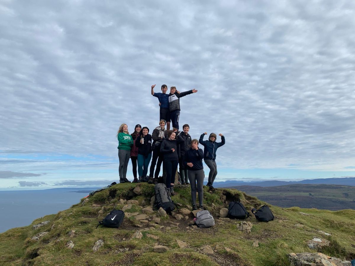 Pupils from Portree High School and Lochaber High School benefit from ...